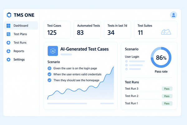TMS ONE – AI Test Management Platform for QA Teams
